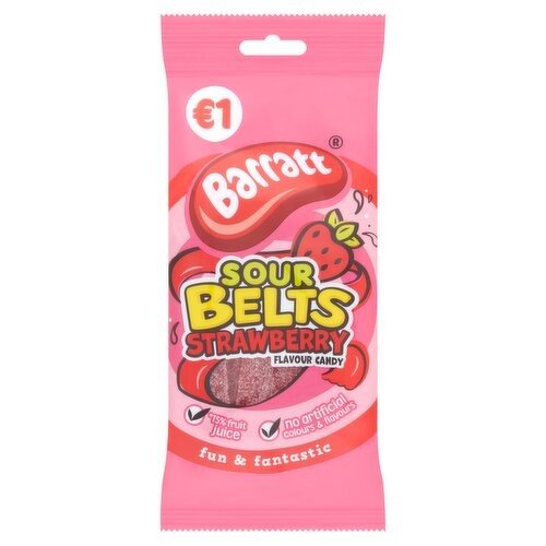 Barratt Strawberry Belts (80 g) | British & Irish Food Delivered in the ...