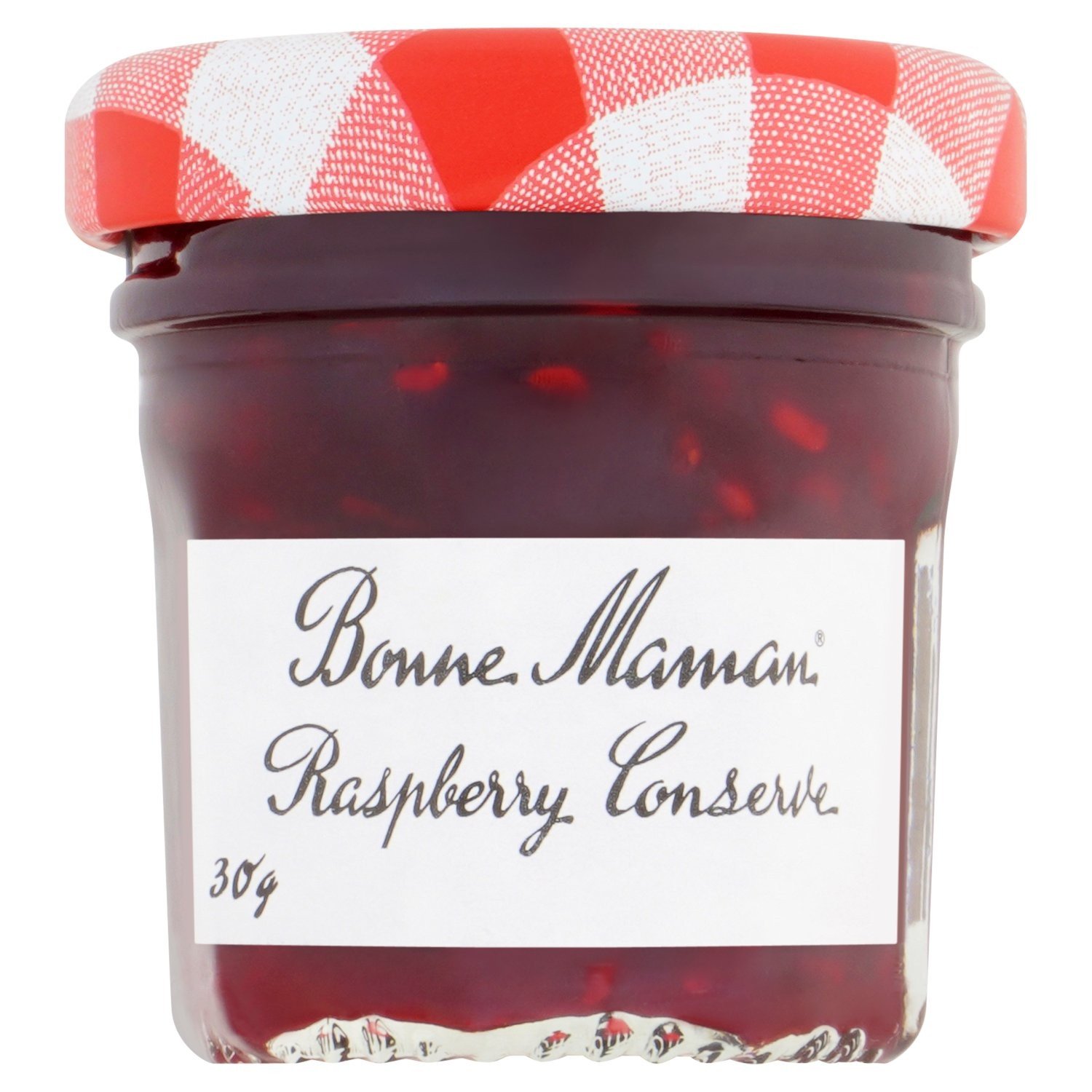Bonne Maman Mini Raspberry Preserves (30 g) | British & Irish Food ...
