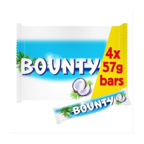 Bounty Bar 4 Pack (57 g) | British & Irish Food Delivered in the USA ...