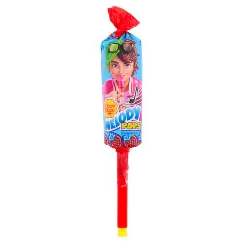 Chupa Chups Strawberry Melody Pops lollipop (15 g) | British & Irish ...