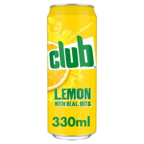 Club Lemon Can 4 Pack (330 ml) | British & Irish Food Delivered in the ...