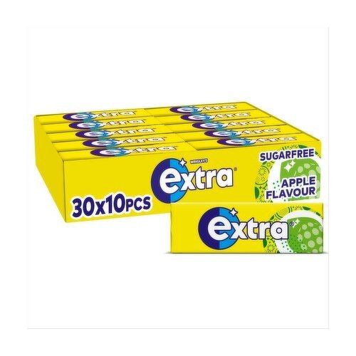 Extra Apple Gum Single Pack (14 g) | British & Irish Food Delivered in ...