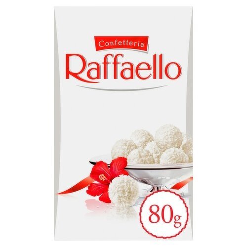Ferrero Raffaello Coconut & Almond Praline Box (80 g) | British & Irish ...