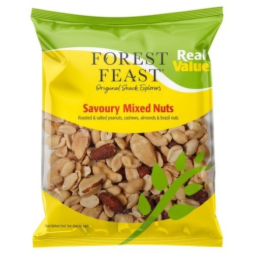 Forest Feast Real Value Savoury Mixed Nuts (170 g) | British & Irish ...