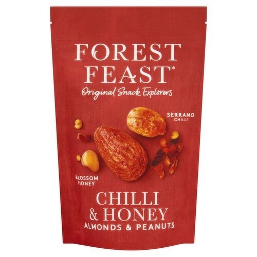 Forest Feast Slow Roasted Almonds & Peanuts Bag (120 g) | British ...