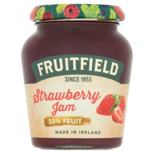 Fruitfield Strawberry Jam (330 g) | British & Irish Food Delivered in ...