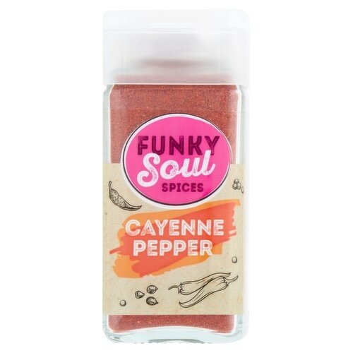 Funky Soul Cayenne Pepper (39 g) | British & Irish Food Delivered in ...