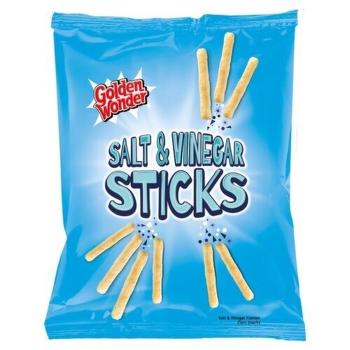 Golden Wonder Salt & Vinegar Sticks (150 g) | British & Irish Food ...