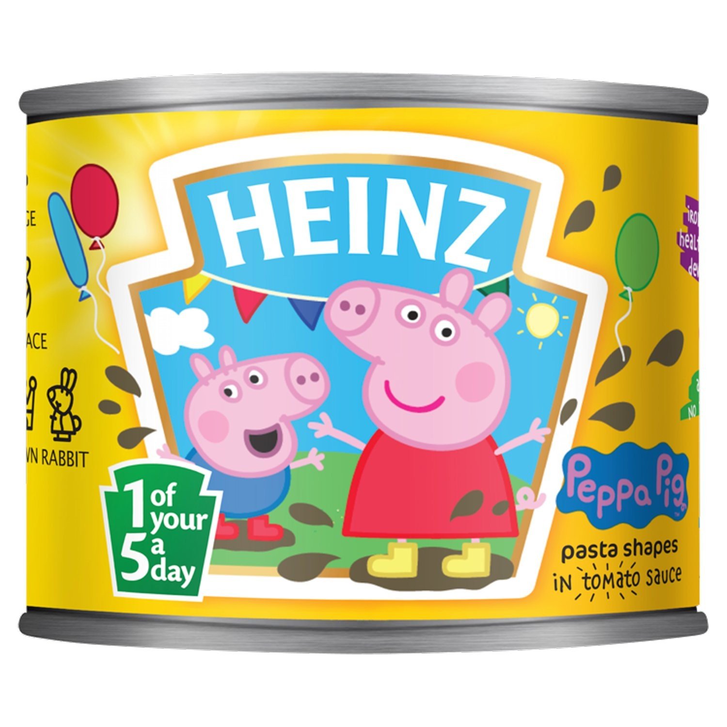 Heinz Peppa Pig Shaped Pasta (205 g) | British & Irish Food Delivered ...