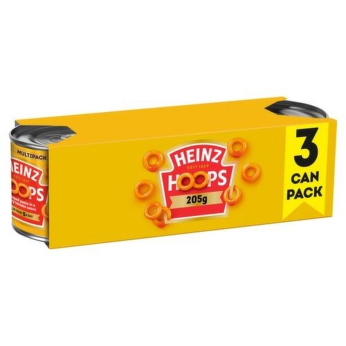 Heinz Spaghetti Hoops 3 Pack (615 g) | British & Irish Food Delivered ...