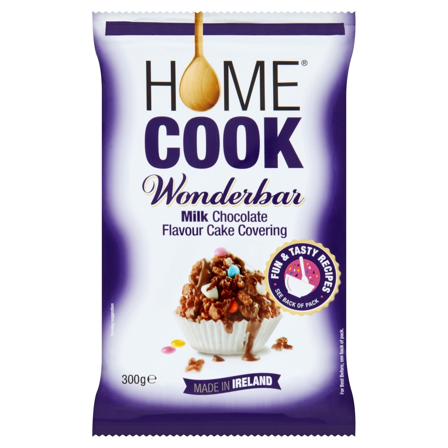 Homecook Milk Chocolate Wonderbar (300 g) | British & Irish Food ...