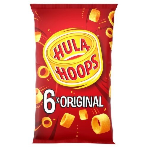 Hula Hoops Original 6 Pack (24 g) | British & Irish Food Delivered in ...