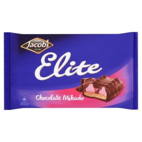 Jacob's Elite Chocolate Mikado 6 Pack (176 g) | British & Irish Food ...