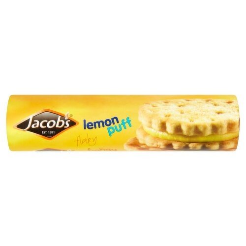 Jacob's Lemon Puff Biscuits (200 g) | British & Irish Food Delivered in ...