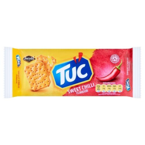 Jacob's Tuc Sweet Chilli Crackers (100 g) | British & Irish Food ...