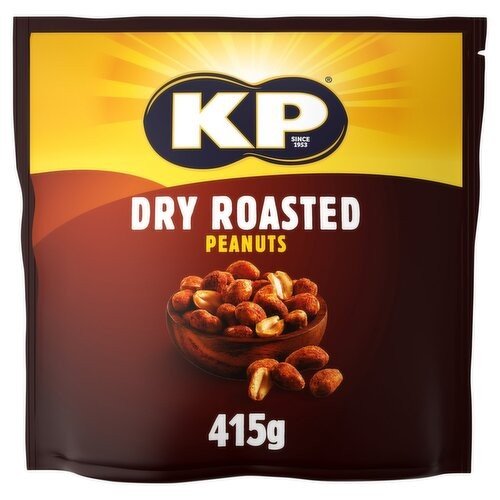 KP Dry Roasted Peanuts Big Share Pack (415 g) | British & Irish Food ...