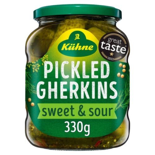 Kuhne Whole Gherkins (330 g) | British & Irish Food Delivered in the ...