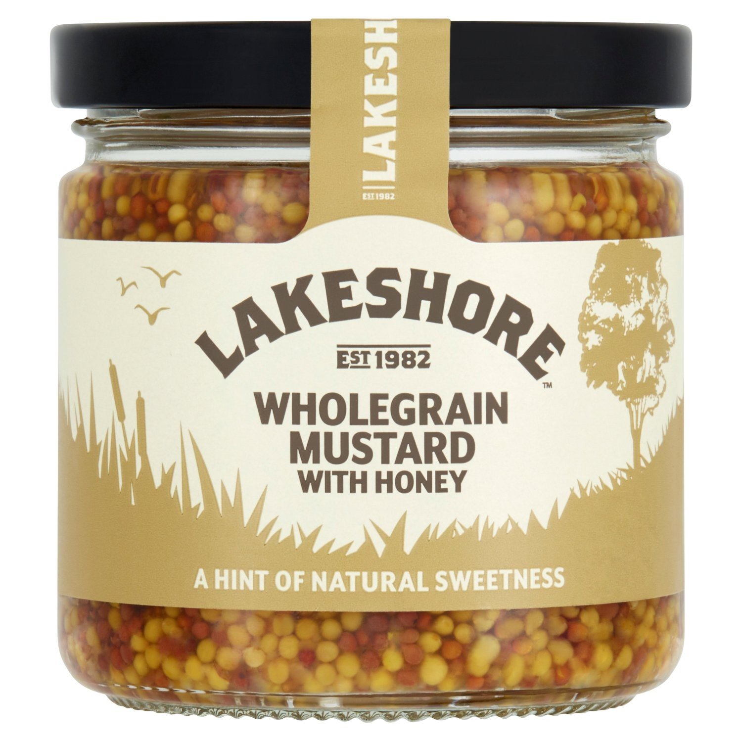 Lakeshore Wholegrain Mustard with Honey (205 g) | British & Irish Food ...
