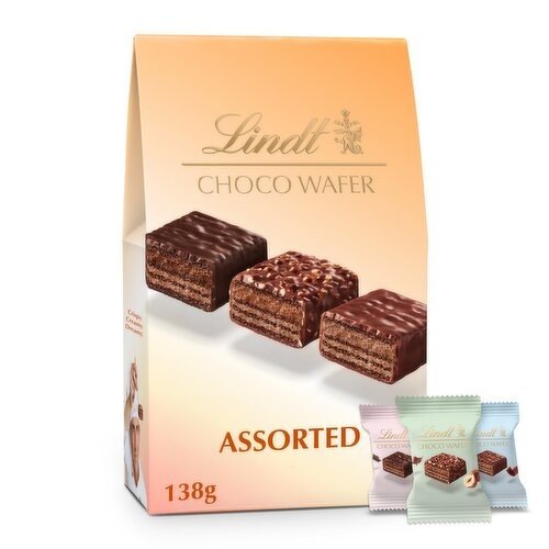 Lindt Choco Wafer Assorted Box (138 g) | British & Irish Food Delivered ...