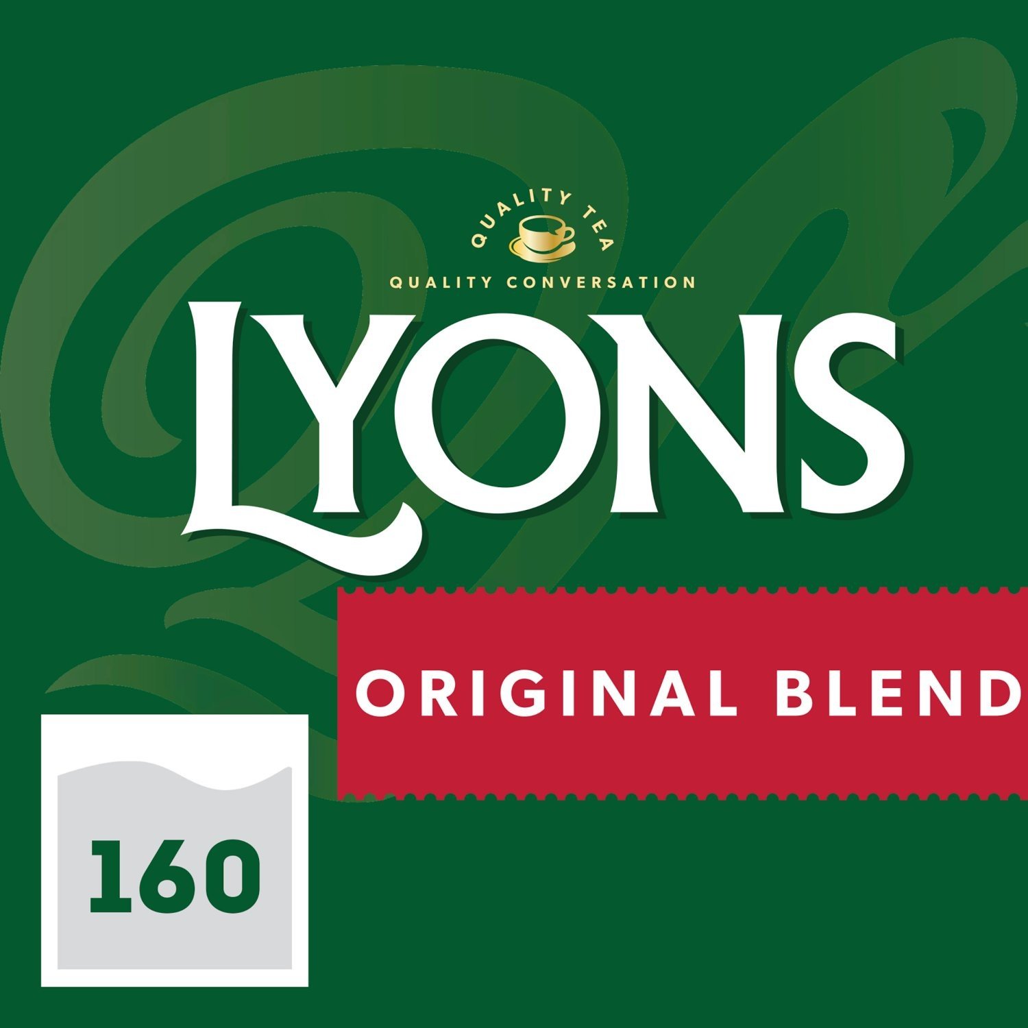 Lyons Original Blend Tea 160 Pack (464 g) | British & Irish Food ...