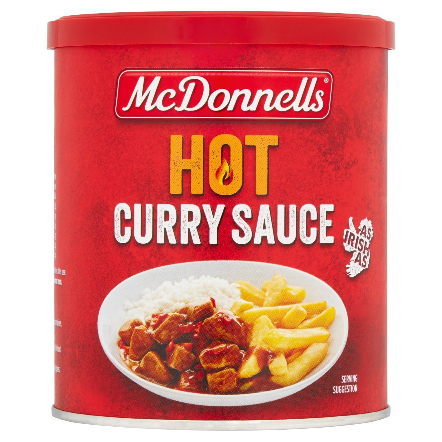 McDonnell's Hot Curry Sauce Tub (200 g) | British & Irish Food ...