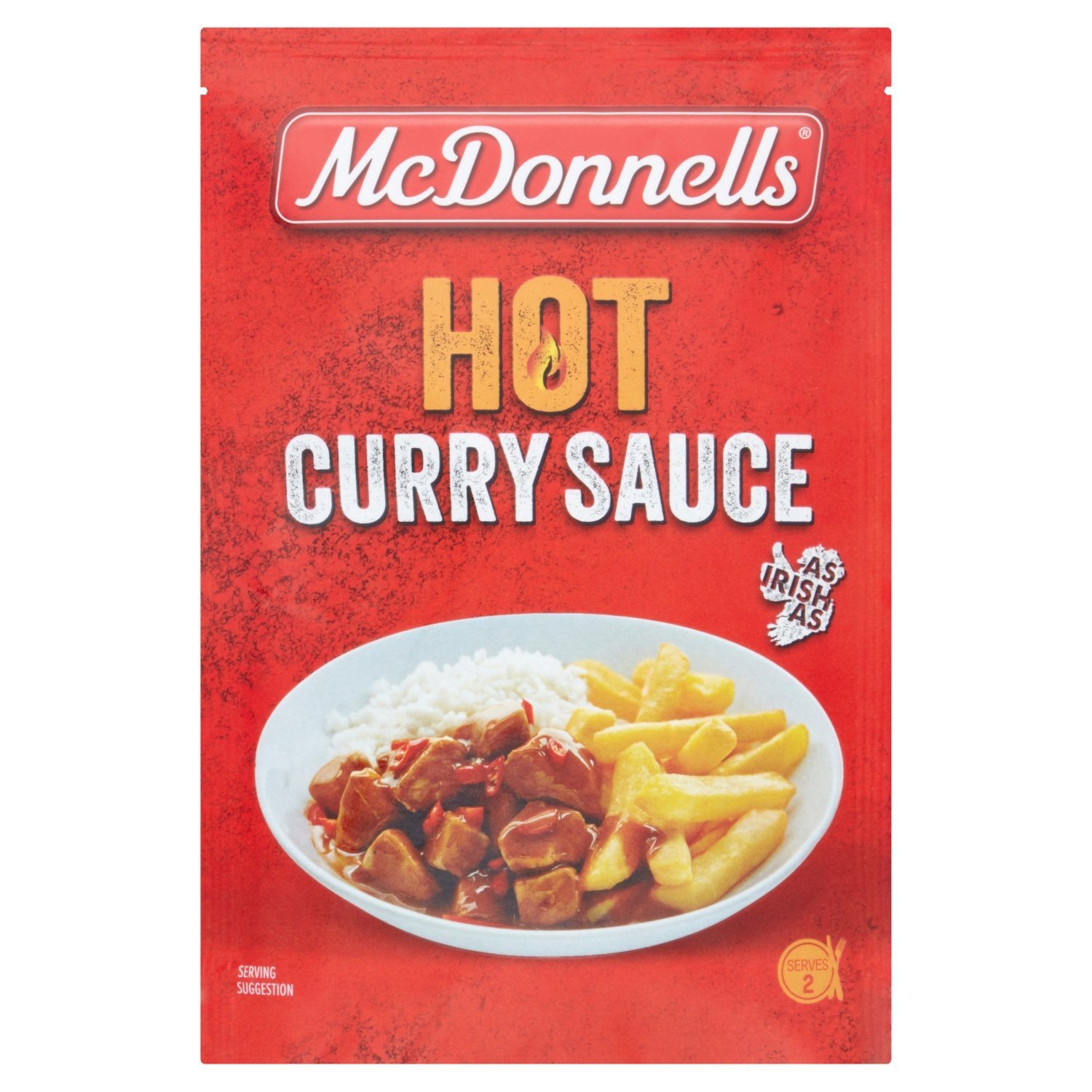 McDonnells Hot Curry Sachet (50 g) | British & Irish Food Delivered in ...