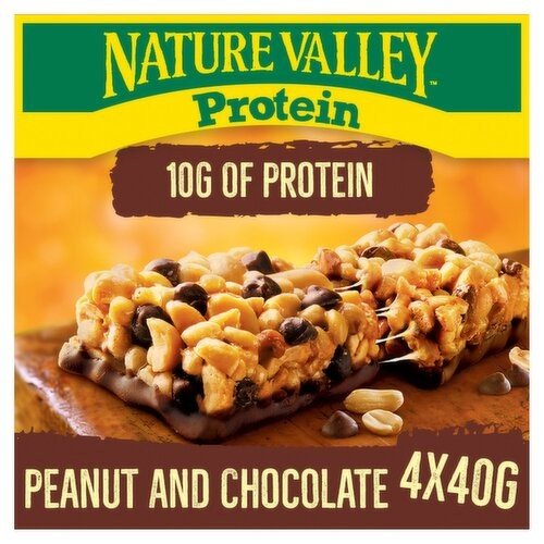 Nature Valley Protein Peanut & Chocolate Bars 4 Pack (40 g) | British ...