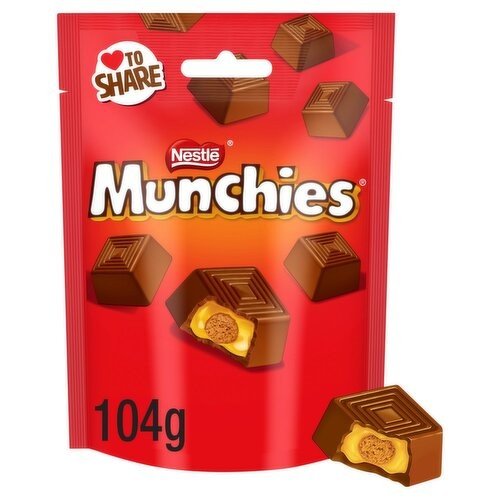 Nestle Munchies Caramel Chocolate Pouch (103 g) | British & Irish Food ...