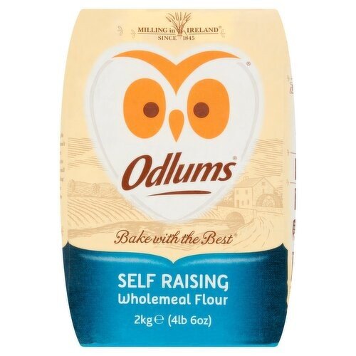 Odlums Self Raising Wholemeal Flour (2 kg) | British & Irish Food ...