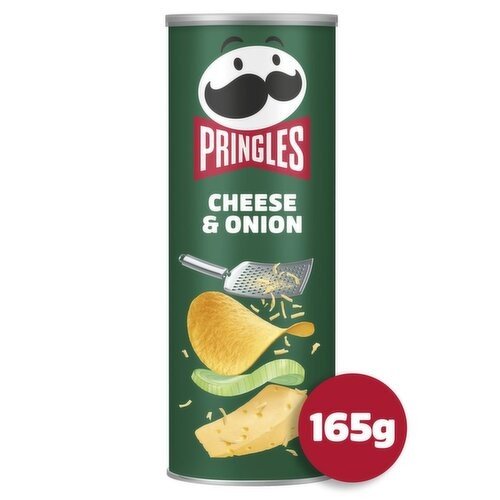 Pringles Cheese & Onion Crisps (165 g) | British & Irish Food Delivered ...
