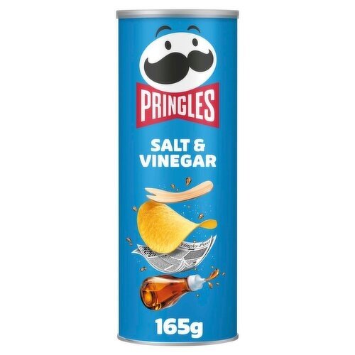 Pringles Salt & Vinegar Crisps (165 g) | British & Irish Food Delivered ...