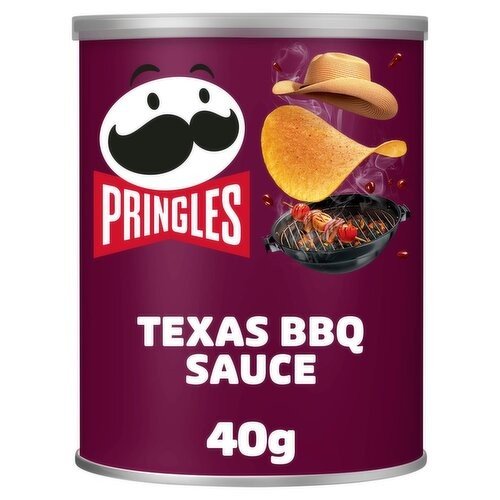 Pringles Texas BBQ Crisps (40 g) | British & Irish Food Delivered in ...