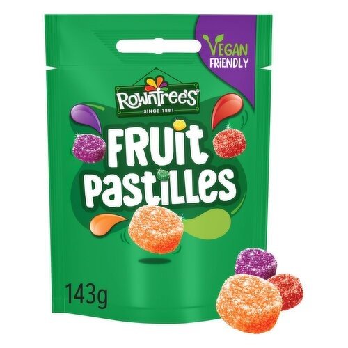 Rowntree's Fruit Pastilles Vegan Pouch (143 g) | British & Irish Food ...