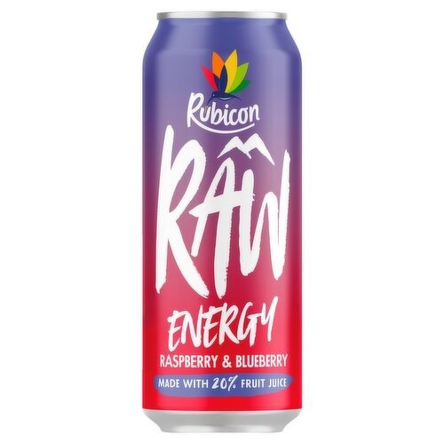 Rubicon Raw Raspberry & Blueberry (500 ml) | British & Irish Food ...