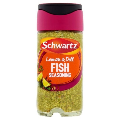 Schwartz Fish Seasoning Shake Jar (55 g) | British & Irish Food ...