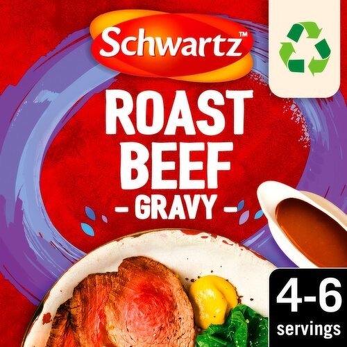 Schwartz Roast Beef Gravy Mix (27 g) | British & Irish Food Delivered ...
