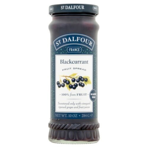 St. Dalfour Confiture Blackcurrant (284 g) | British & Irish Food ...
