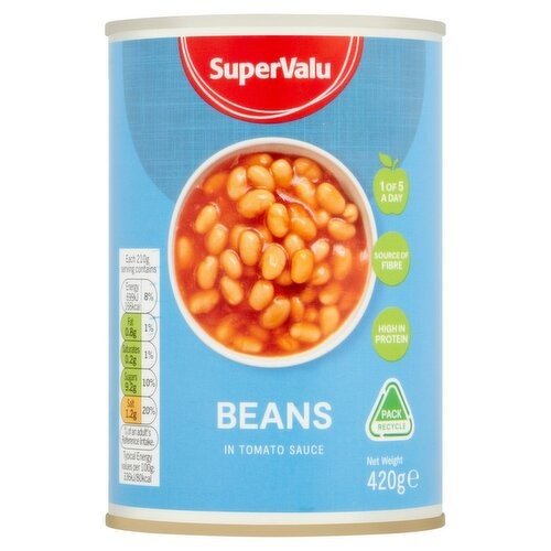 SuperValu Baked Beans (420 g) | British & Irish Food Delivered in the ...
