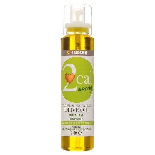 Sussed 2 Cal Extra Virgin Olive Oil Spray (200 ml) | British & Irish ...
