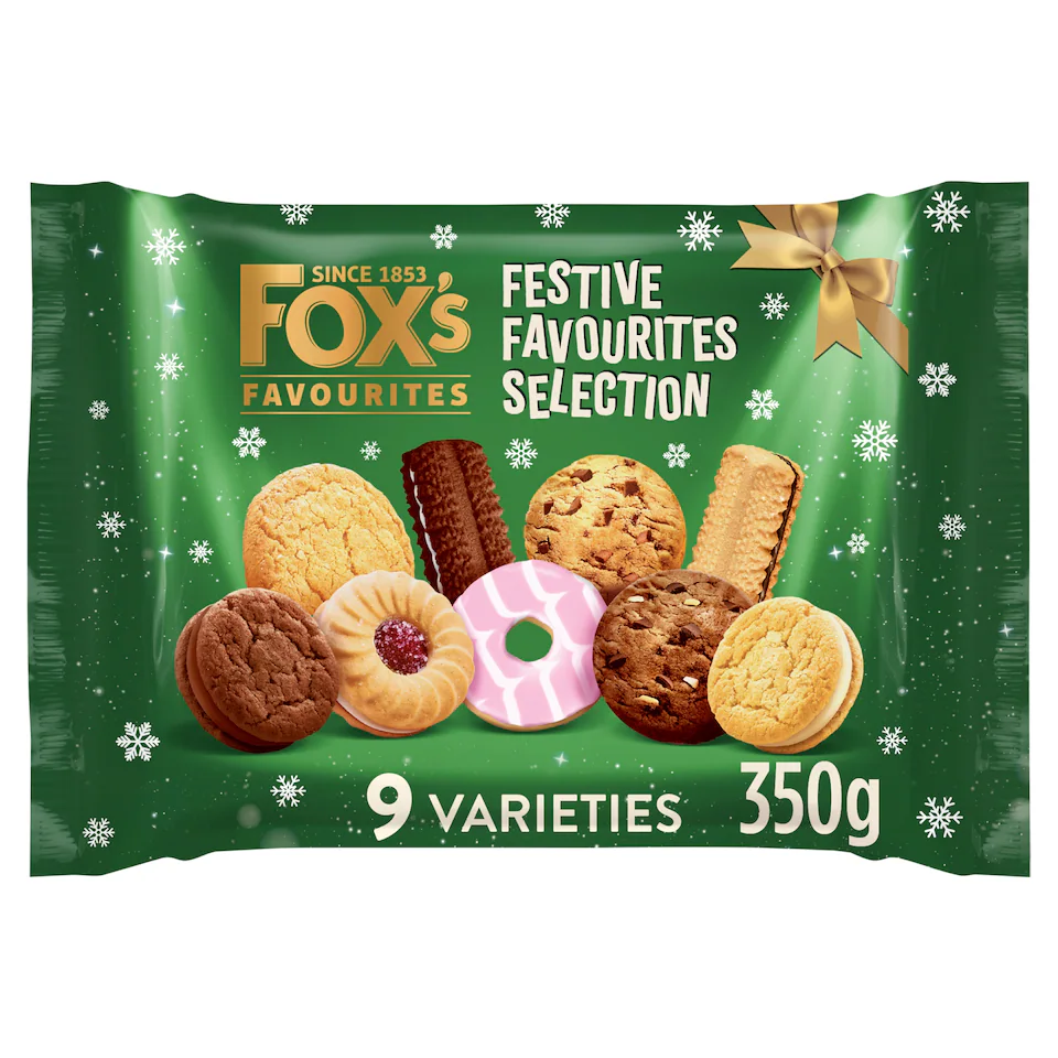 Fox's Favourites Biscuit Selection 350G | British & Irish Food ...