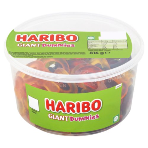 Haribo Giant Dummies Large Tub 816g | British & Irish Food Delivered in ...