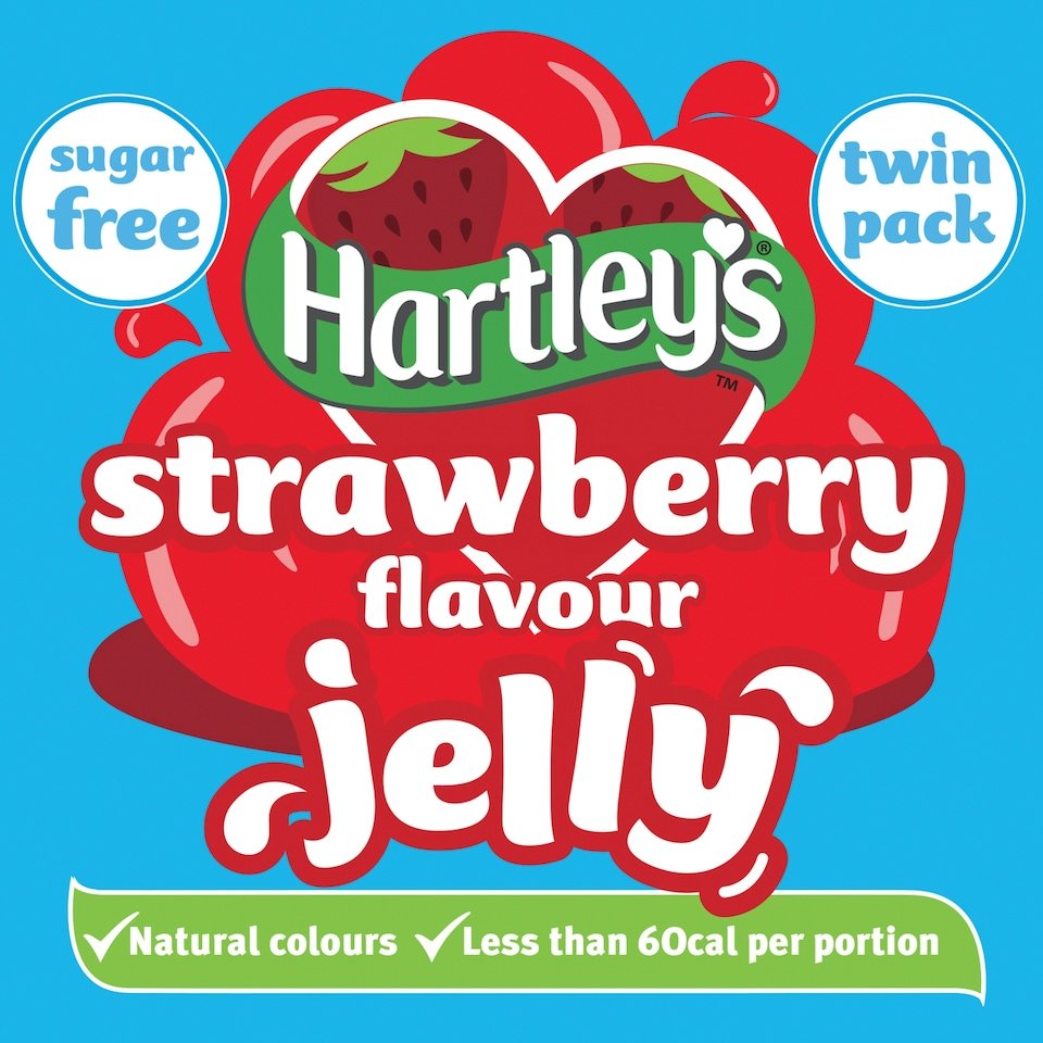 Hartleys Sugar Free Jelly Strawberry 23G | British & Irish Food ...