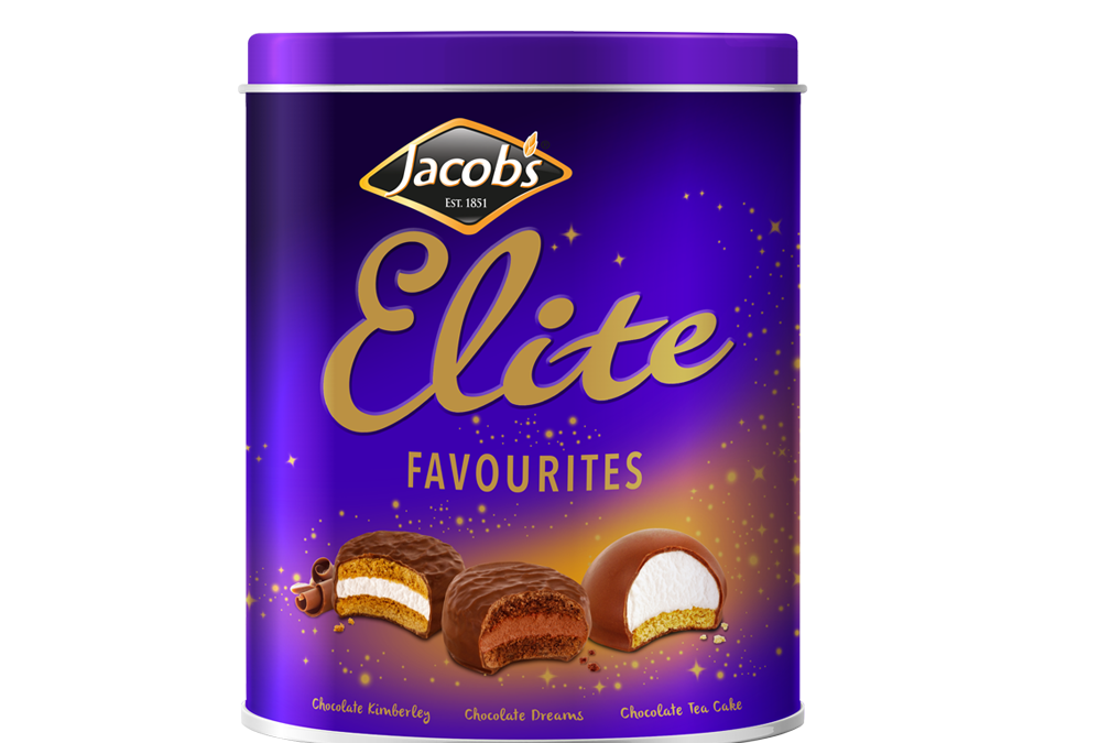Jacobs Elite Favorites Biscuits Christmas Tin 414G | British & Irish ...