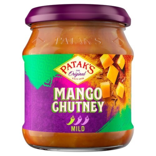 Patak's Mild Sweet & Fruity Mango Chutney (340 g) | British & Irish ...