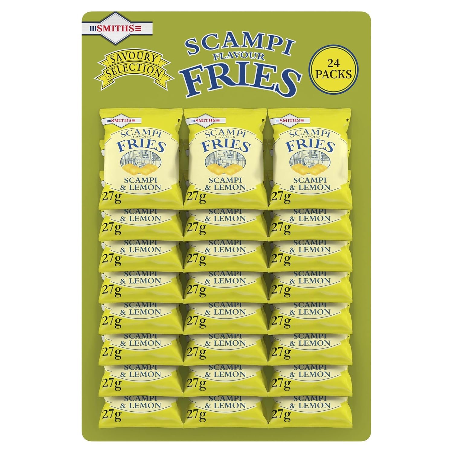 Smiths Scampi Fries 24 pack of 27 g | British & Irish Food Delivered in ...