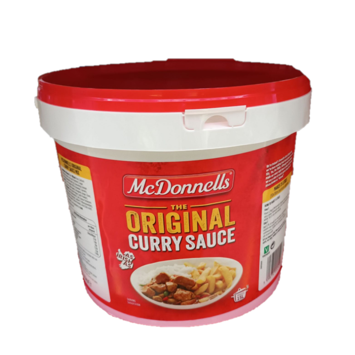 McDonnells Original Curry Sauce Catering Tub 3.75kg | British & Irish ...